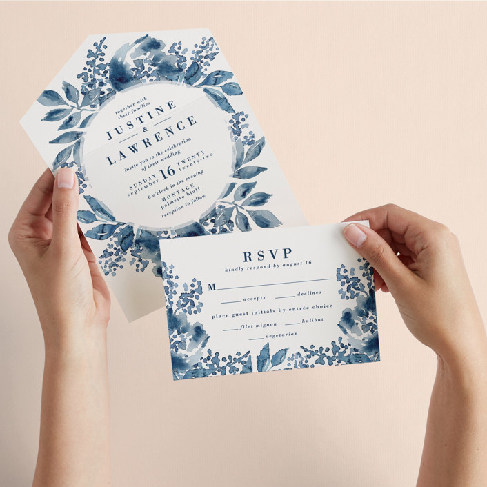 Southern Comfort All-in-One Wedding Invitations by Chris Griffith | Minted