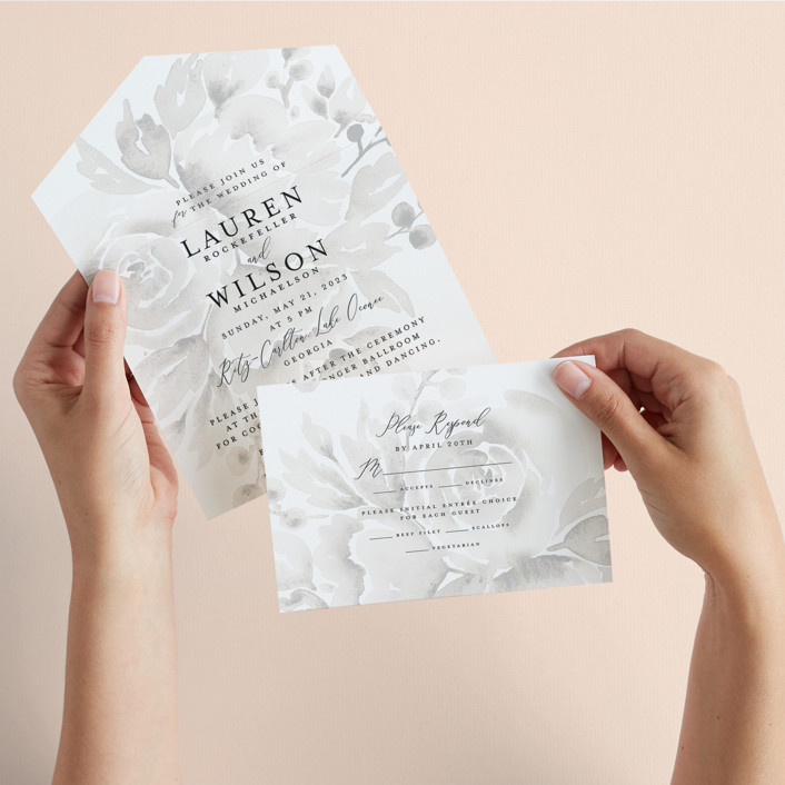 Wedding Dream All-in-One Wedding Invitations by Chris Griffith | Minted