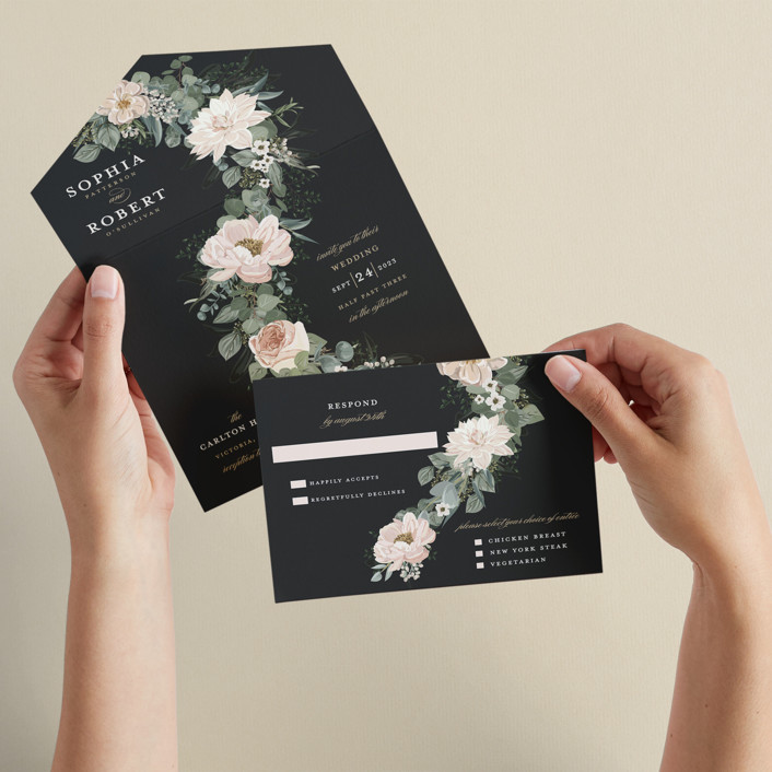 Wedding invitation card size 60 photos - Astyledwedding.com