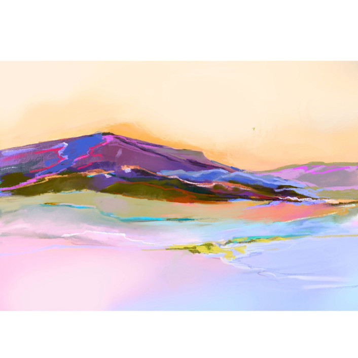 Blazing down Limited Edition Prints - Painting by Shraddha Dharia | Minted