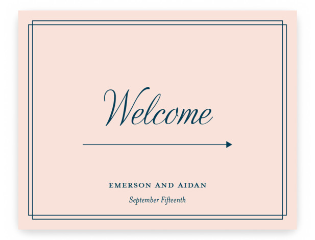 Chic Gala Large Custom Signs by Kimberly FitzSimons | Minted