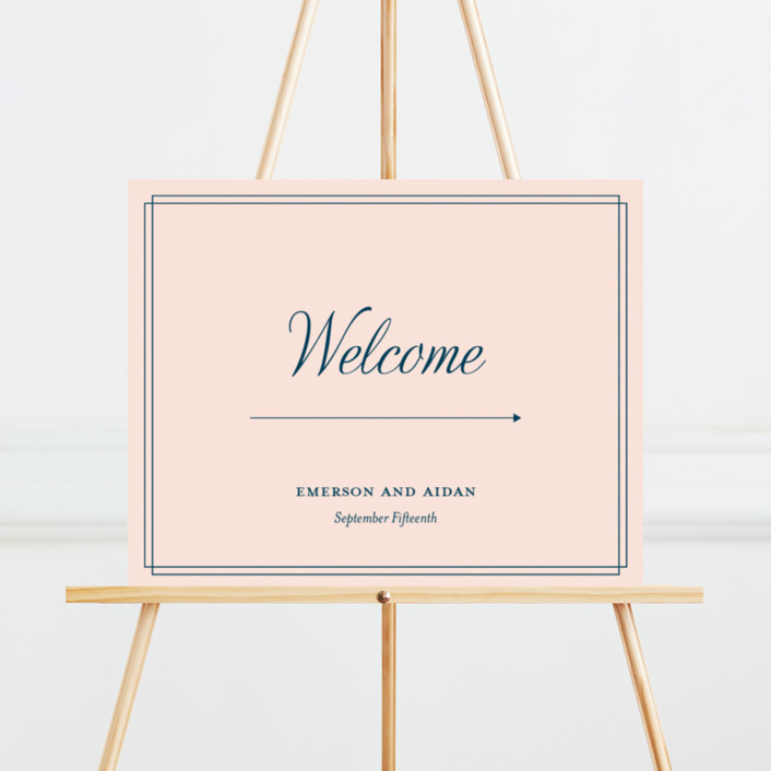Chic Gala Large Custom Signs by Kimberly FitzSimons | Minted