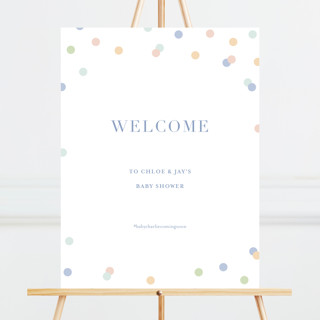 Confetti Toss Large Custom Signs by Angela Marzuki | Minted