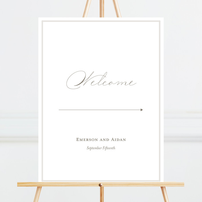 Overlapping Large Custom Signs by Amy Kross | Minted