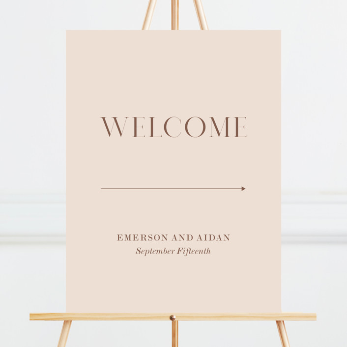 Everly Large Custom Signs by Hooray Creative | Minted