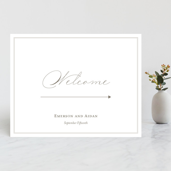 Overlapping Large Custom Signs by Amy Kross | Minted