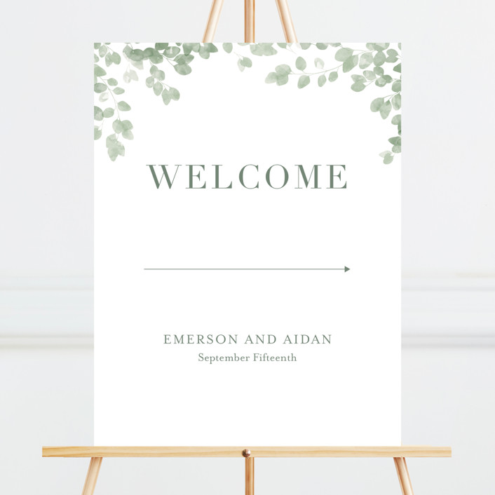 Vining Large Custom Signs by Kristie Kern | Minted