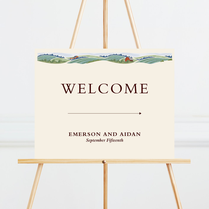 Farm and Field Large Custom Signs by Paper Sun Studio | Minted