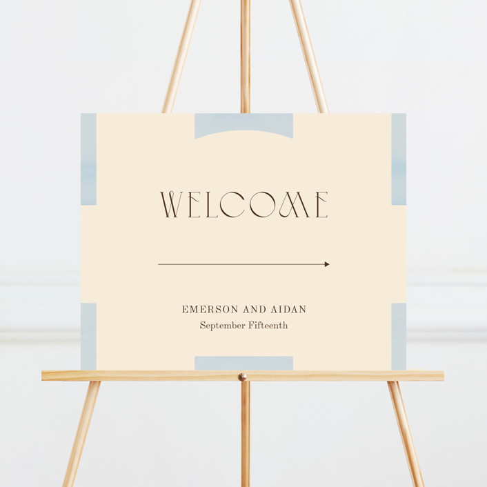 Checker Wash Large Custom Signs by Baumbirdy | Minted