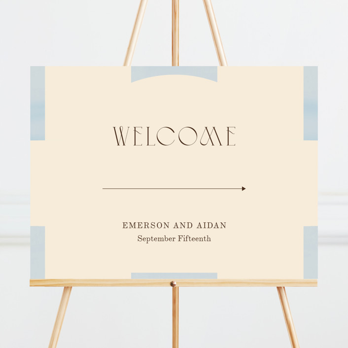 Checker Wash Large Custom Signs by Baumbirdy | Minted