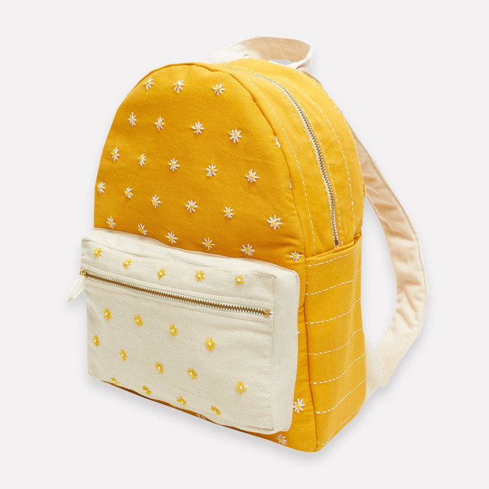 Daisy Mini Backpack Backpack by Anchal | Minted