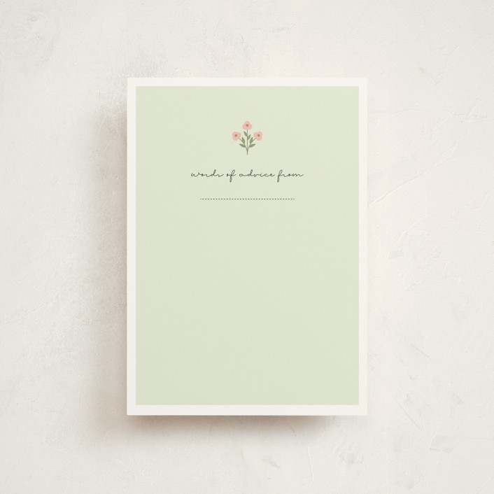 petite fleur Baby Shower Postcards by Sara Hicks Malone | Minted