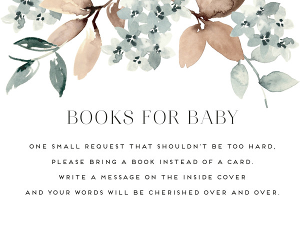 Grande Baby Shower Insert Cards by Petra Kern | Minted