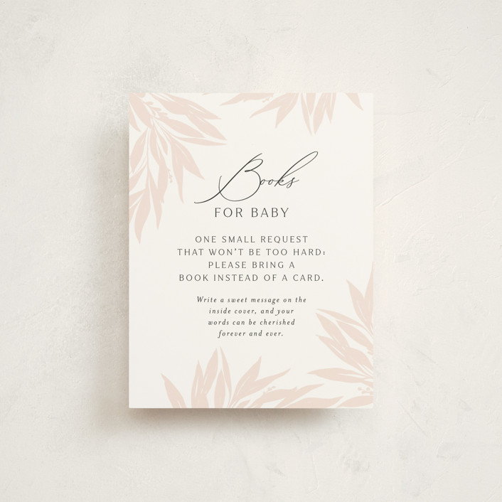 charmed Baby Shower Insert Cards by Nicoletta Savod | Minted