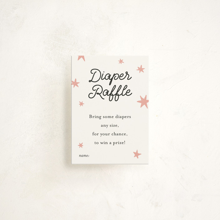 Little Stork Mini Baby Shower Insert Cards by Ani Somi | Minted