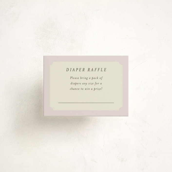 Butterfly Garden Mini Baby Shower Insert Cards by Ani Somi | Minted