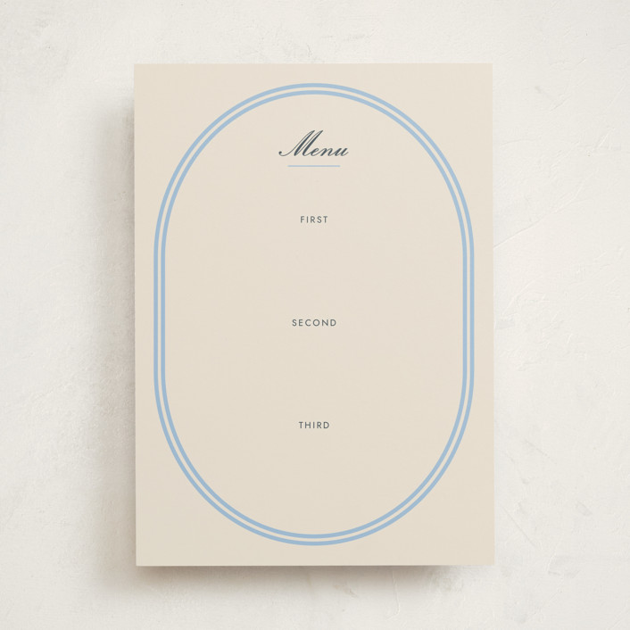 Bocce Fill-In Menus by Megan Davis | Minted