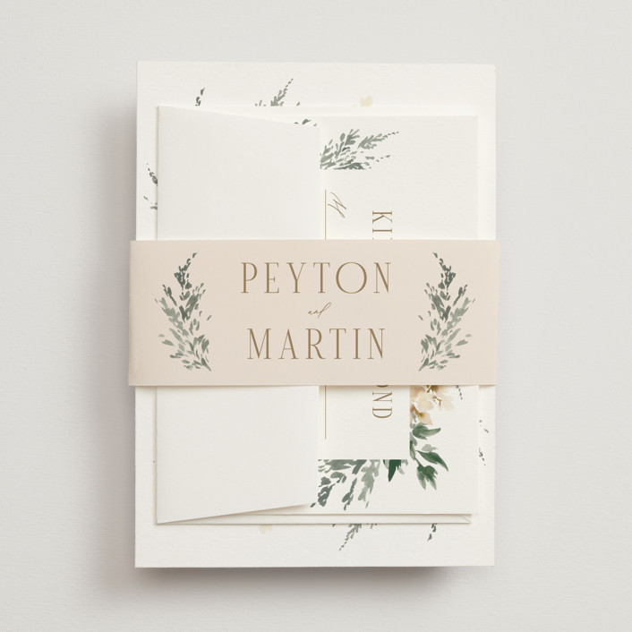 Sprigs of Joy Belly Bands by Leah Bisch | Minted