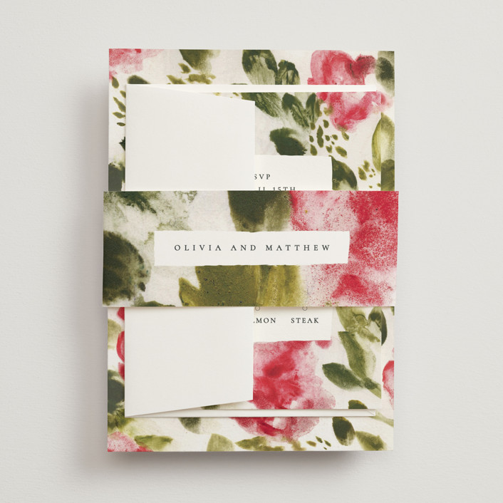 Wild Roses Belly Bands by Sumak Studio | Minted