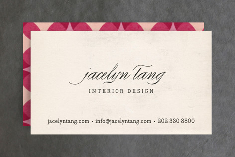 Circular Business Cards by nocciola design | Minted
