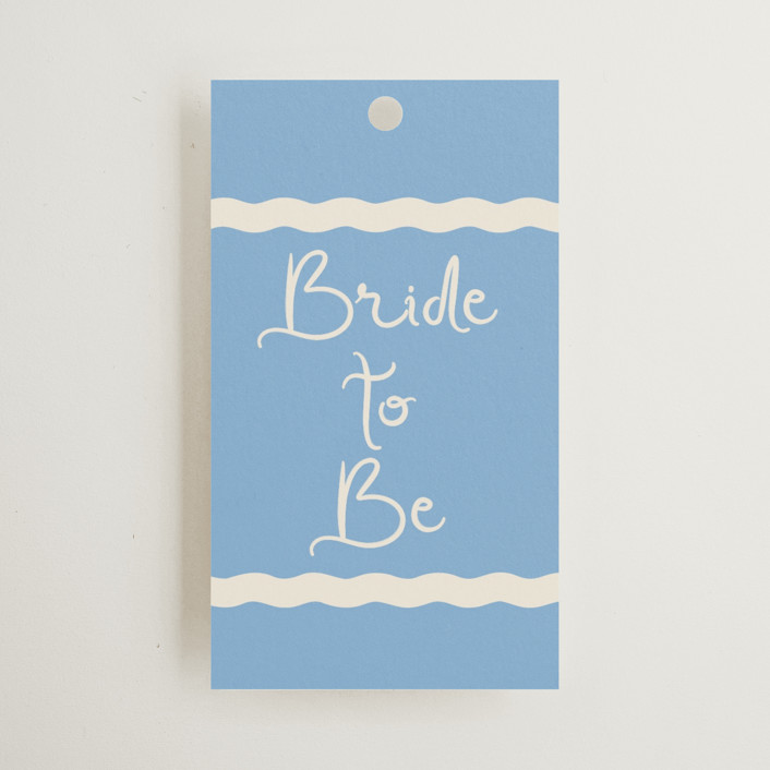 Augusta Bridal Shower Favor Tags by Megan Davis | Minted