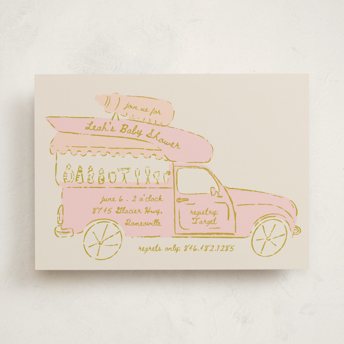Milk Truck Baby Shower Invitations by Gwen Bedat | Minted