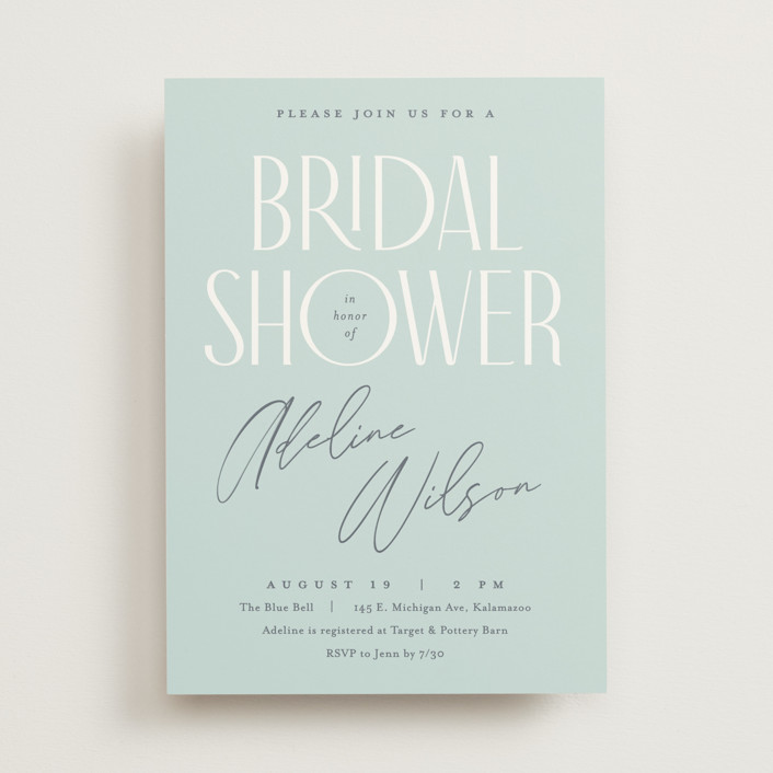 Versatile Bridal Shower Invitations by Pixel and Hank | Minted