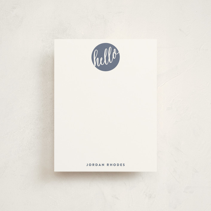 Hello New Friend Business Stationery by A.C.R. | Minted