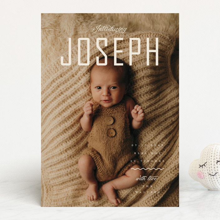 cover Birth Announcements by Vivian Yiwing | Minted