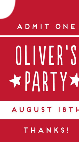 Blockbuster Birthday Children's Birthday Party Stickers by Everett ...