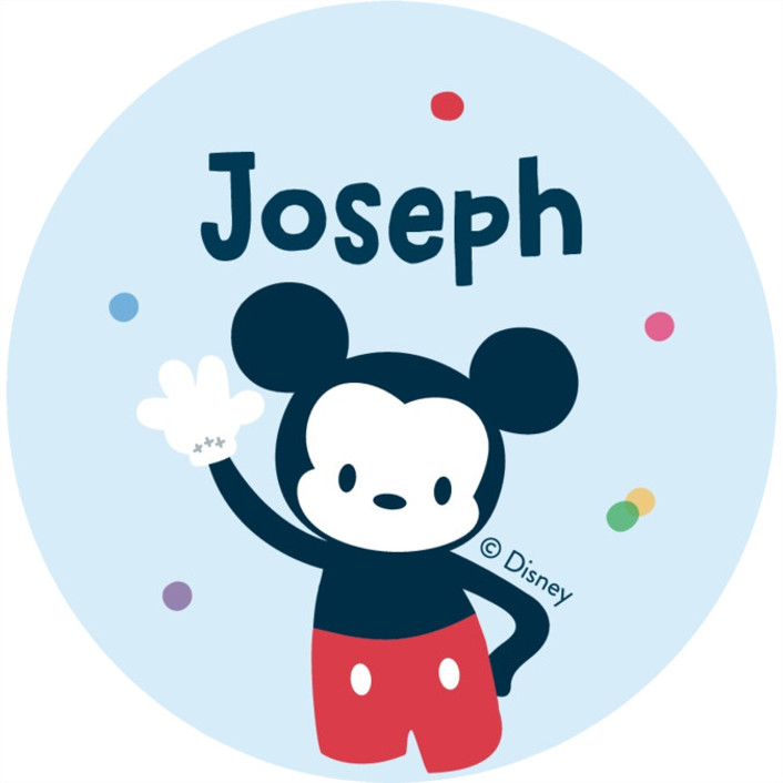 Disney do what makes you happy Children's Birthday Party Stickers by ...