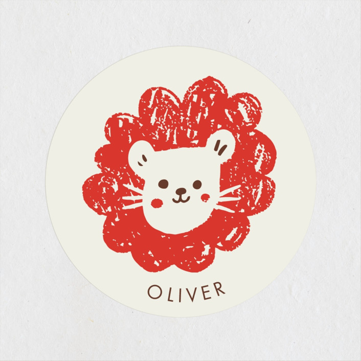 little carnival Children's Birthday Party Stickers by Vivian Yiwing ...