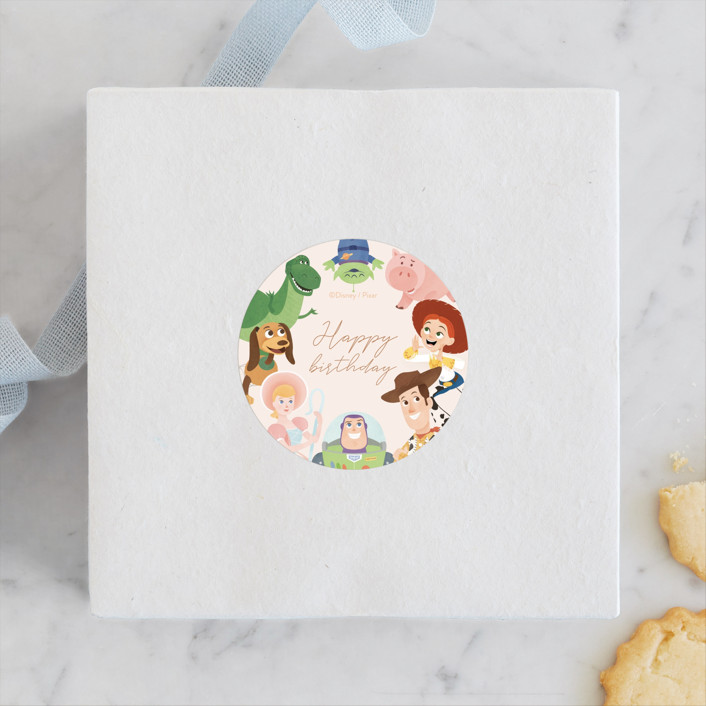 Disney's and Pixar Toy Story Friends Children's Birthday Party Stickers ...