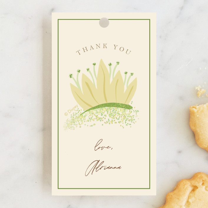 Disney Princess Tiana's Dress Children's Birthday Party Favor Tags by ...