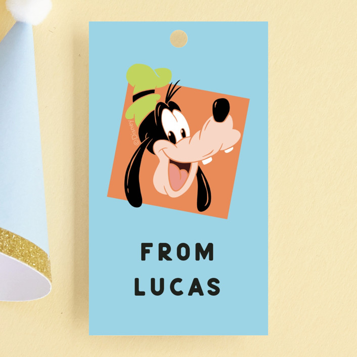 Disney's Goofy Birthday Children's Birthday Party Favor Tags by Kristen ...