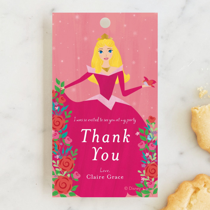 Disney's Briar Rose Children's Birthday Party Favor Tags by Rebecca ...