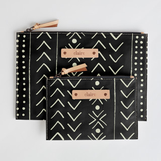 mud cloth organic Catch-All Pouch Set by Erin Deeg... | Minted