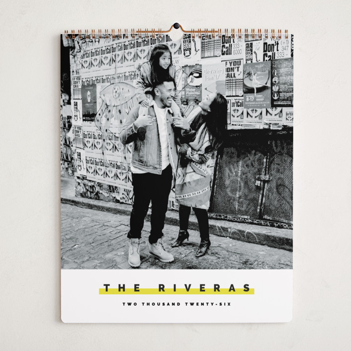 Popped Punch Photo Calendars by Pixel and Hank | Minted