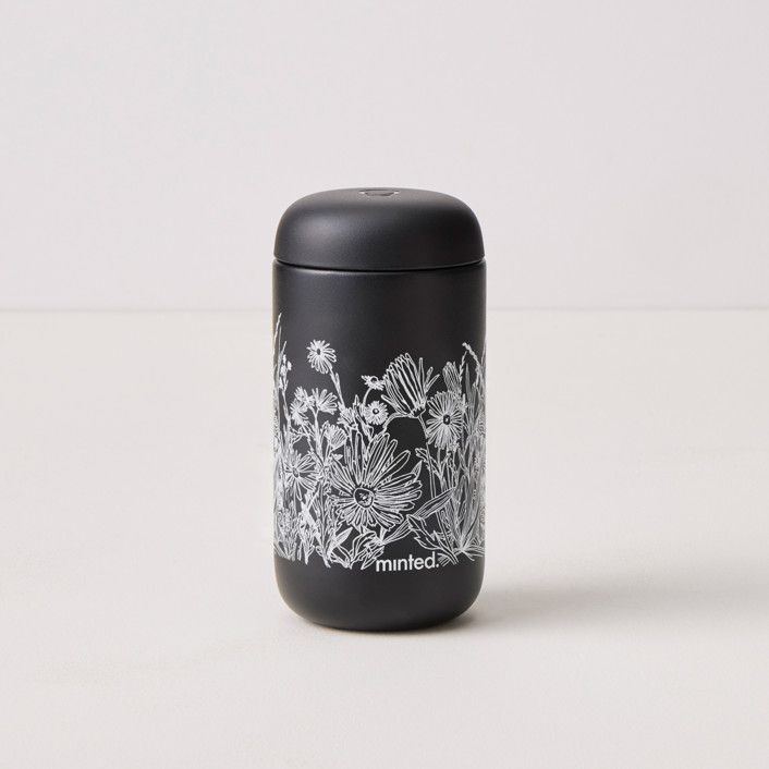 Field of Wildflowers Carter Move Mugs by Catilustre | Minted