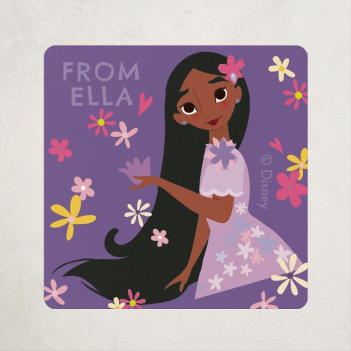 Isabela Custom Stickers by Angela Thompson | Minted