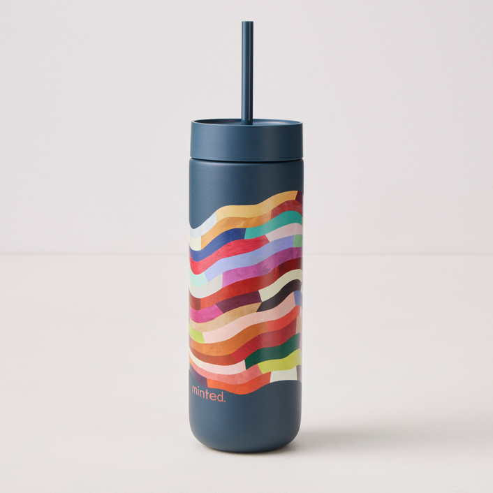 Strata Carter Cold Tumblers by melanie mikecz | Minted