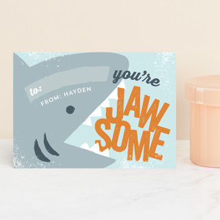 Jawsome Classroom Valentine's Day Cards by Laura H... | Minted