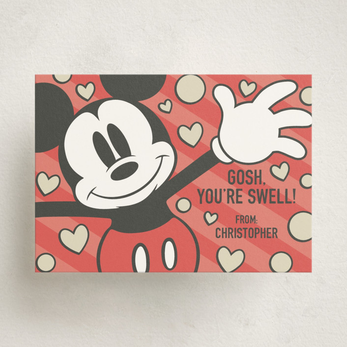 Disney Mickey Mouse Aw, Gee! Classroom Valentine's Day Cards by Heather ...