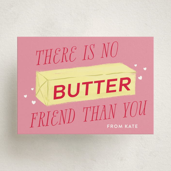 Butter Friend Classroom Valentine's Day Cards by Jackie Crawford | Minted