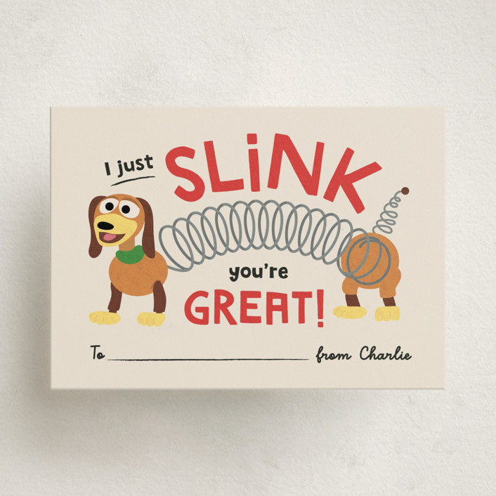I Slink Classroom Valentine's Day Cards by Erica Krystek | Minted