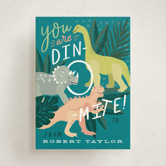 You are Dino-mite! Classroom Valentine's Day Cards by Alethea and Ruth ...