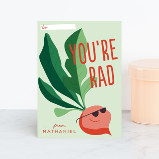 You're Rad Classroom Valentine's Cards by Haley Wa... | Minted