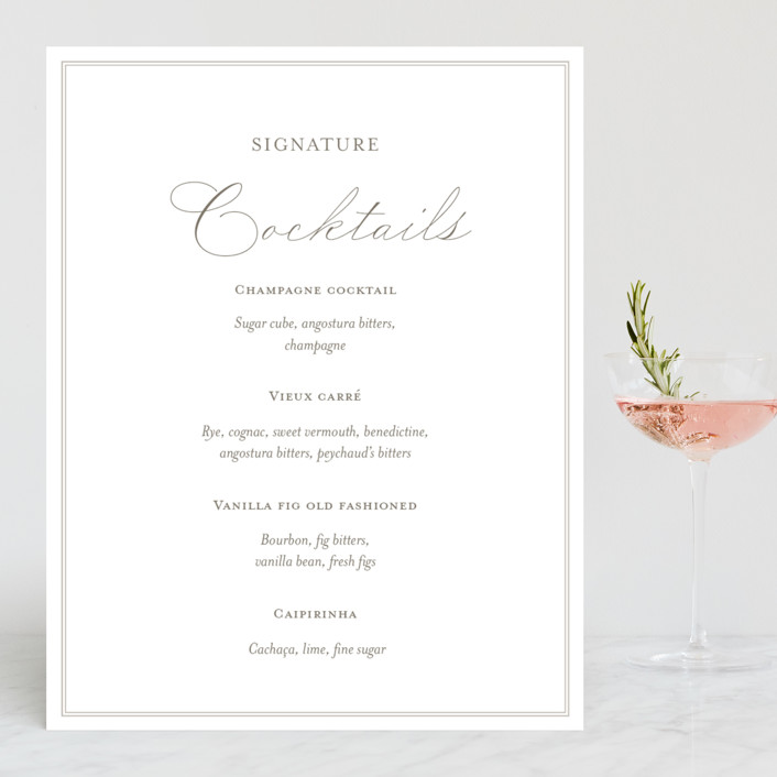 Overlapping Small Custom Signs by Amy Kross | Minted