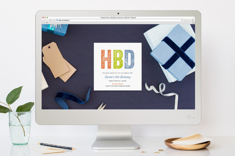 Birthday Acronym Birthday Party Online Invitations... | Minted