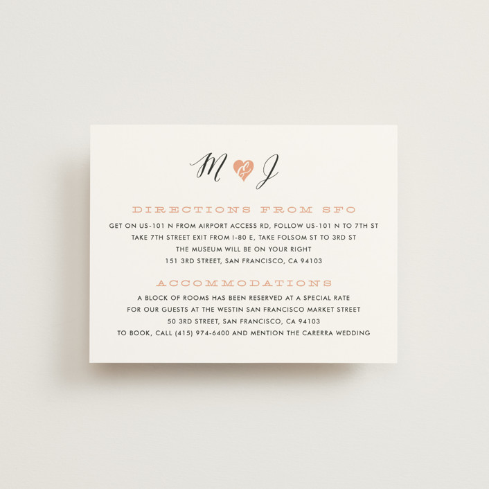 Heartbeat Direction Cards by Sarah Curry | Minted